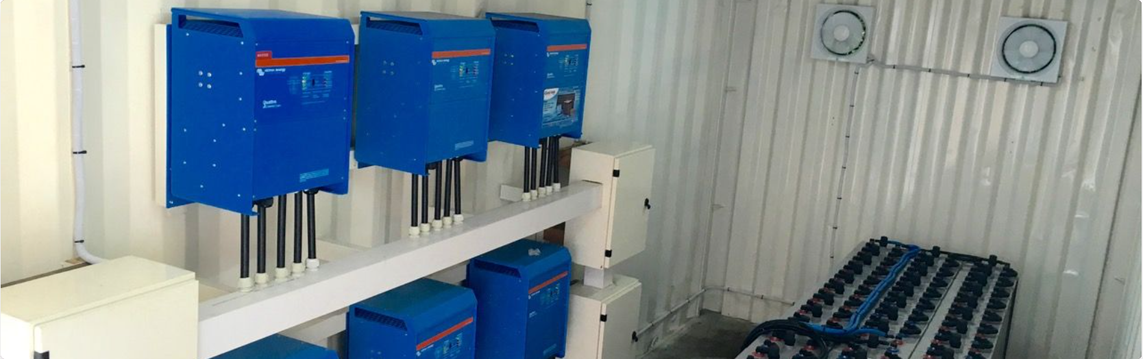 134kWh back-up system with 120kWp inverters, North Kivu, DRC | GoShop ...