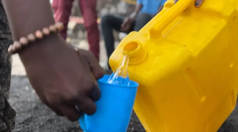 Goma: L’eau potable revient à Bulengo, un geste qui sauve des vies